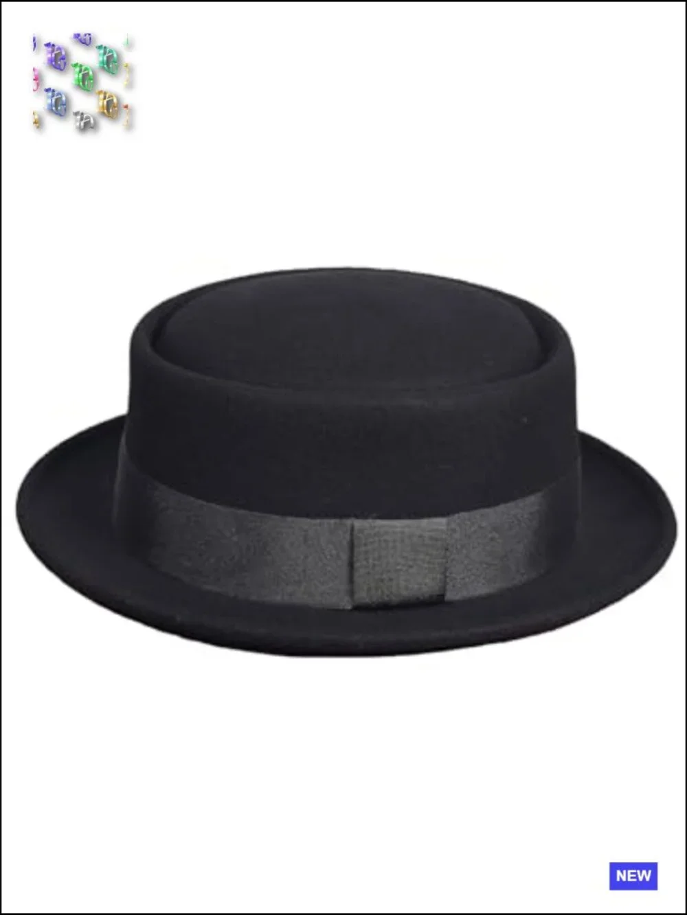 Accessories | Wool Felt Pork Pie Fedora Hat With Ribbon Bow Dome And ...